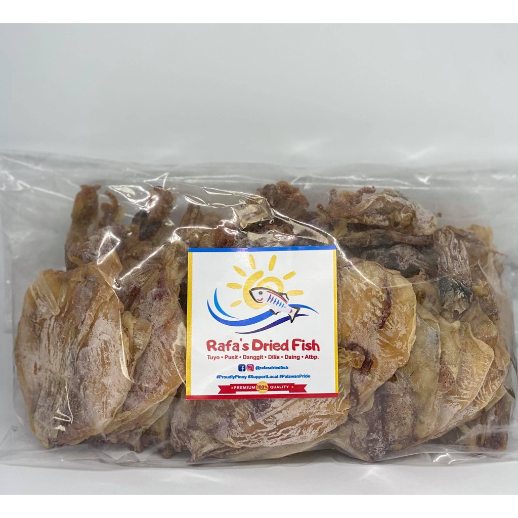 Dried Pusit (Unsweetened) 100g Filipino Dried Pusit, Nokus,