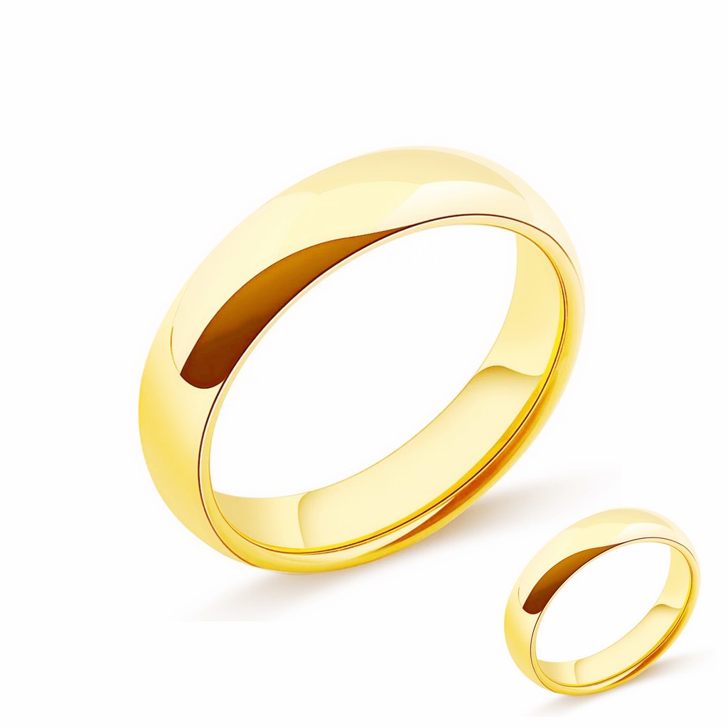Wholesale Golden Factory Stainless Steel Ring Wedding Band, 48% OFF