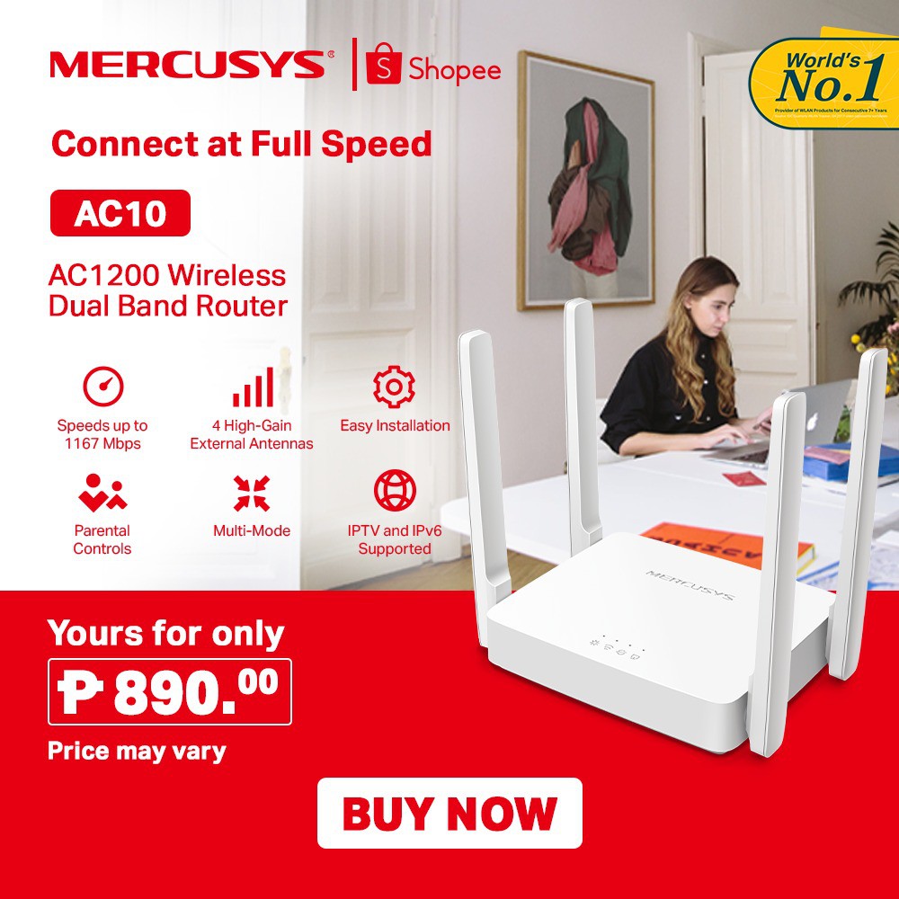 Mercusys PH, Online Shop | Shopee Philippines