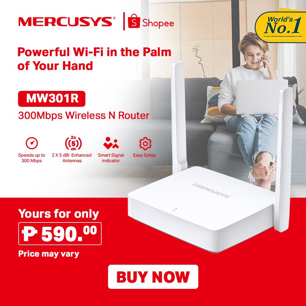 Mercusys PH, Online Shop | Shopee Philippines
