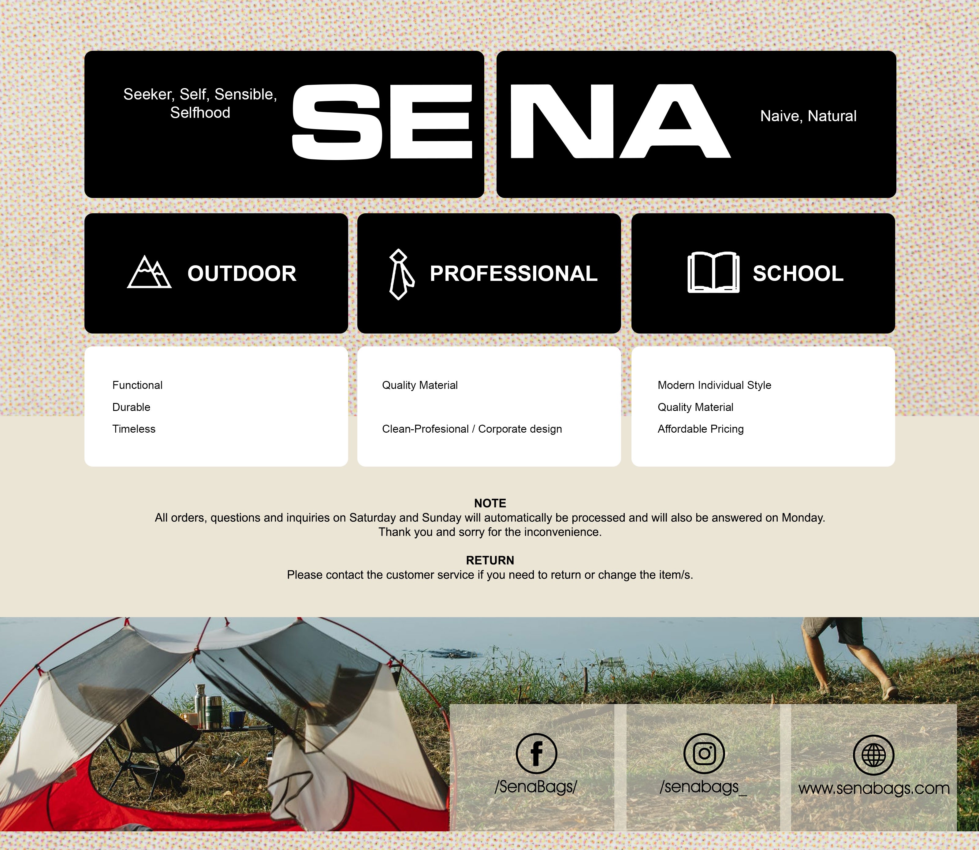 Sena Bags, Online Shop | Shopee Philippines