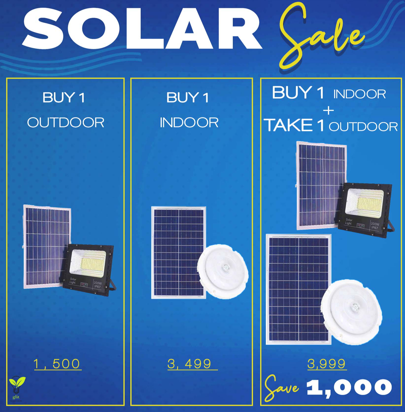 Glit Solar, Online Shop | Shopee Philippines