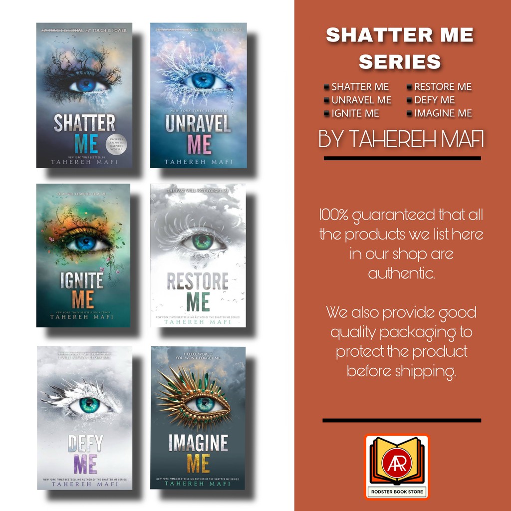 Shatter Me Series Collection Books Set By Tahereh, 44% OFF