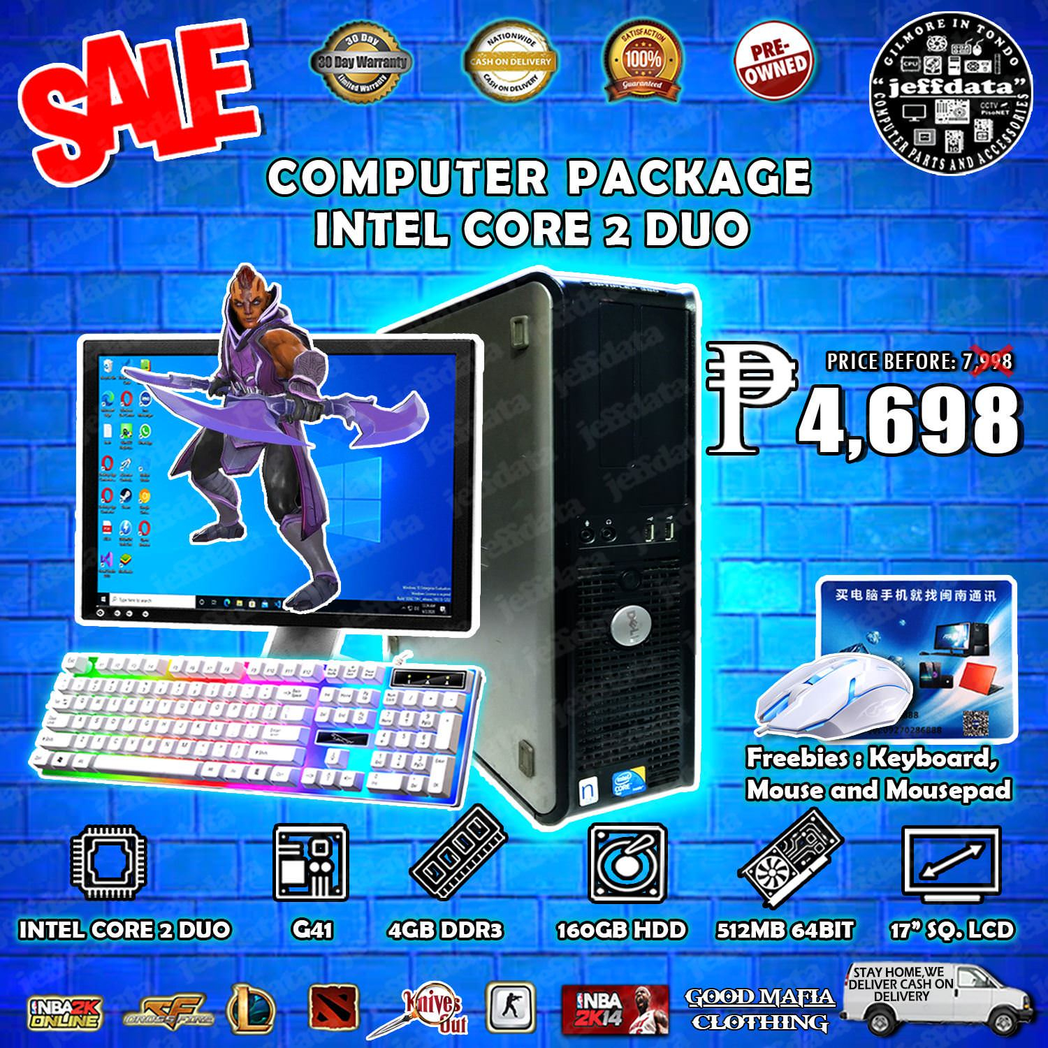 jeffdata PC, Online Shop | Shopee Philippines