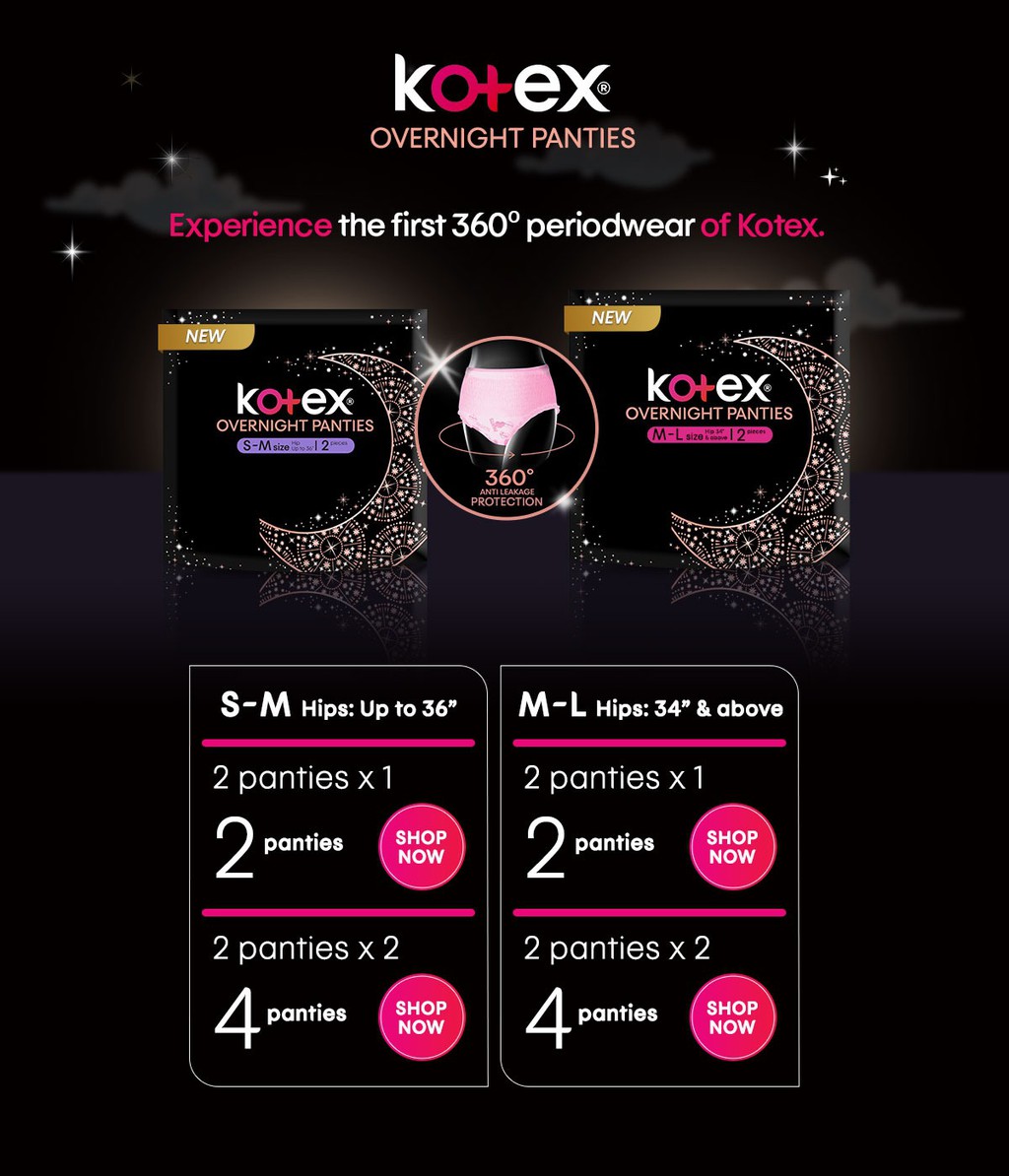Kotex Official PH, Online Shop | Shopee Philippines
