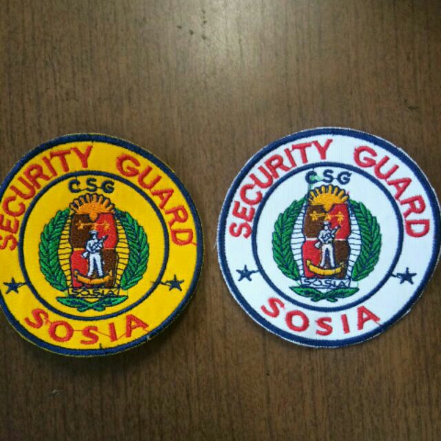 Philippine Security Guard Badge