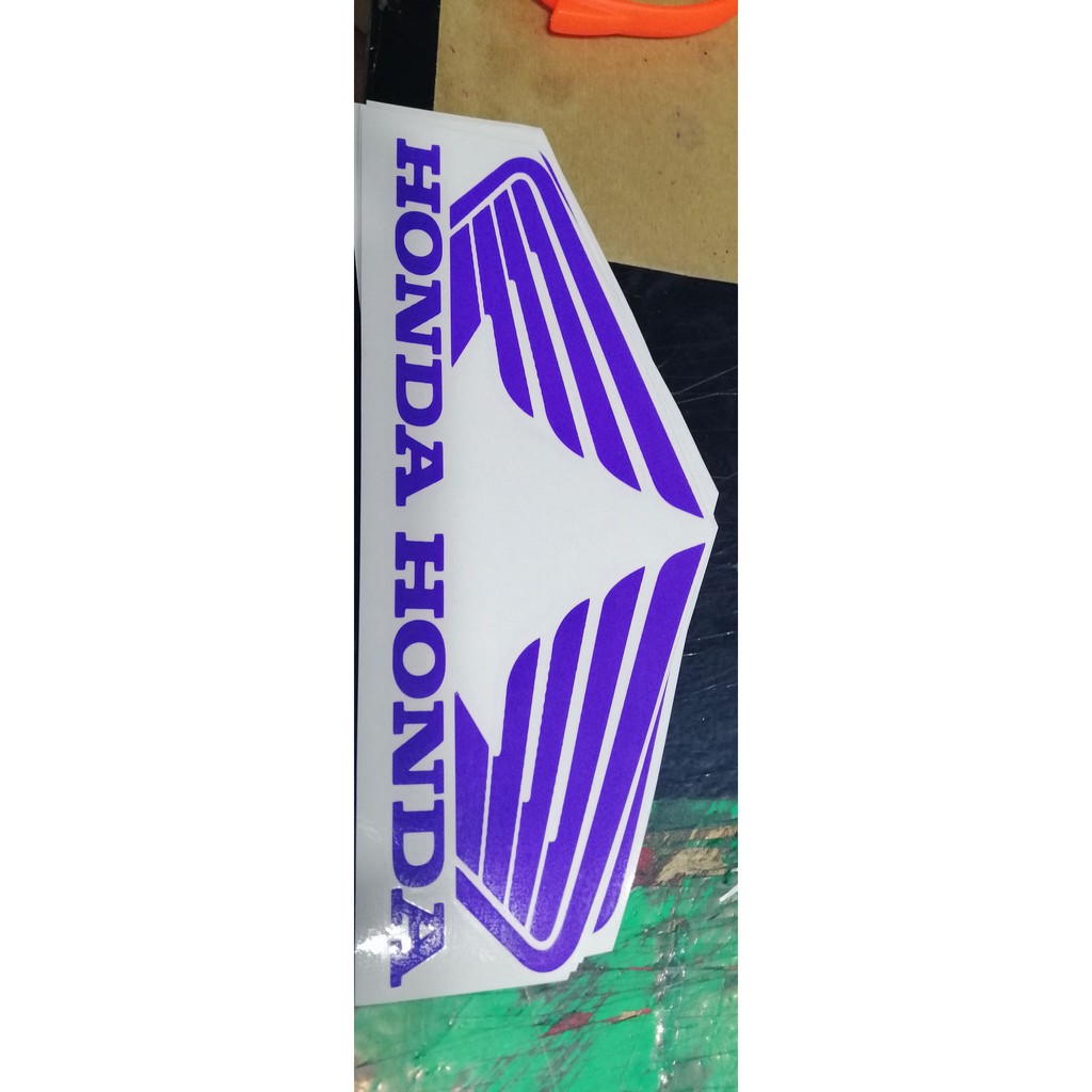 Honda Name Logo Honda Kah Motor HR V Black Emblem Set