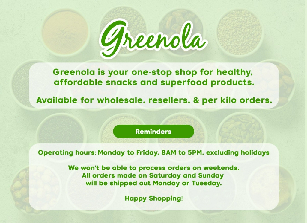 Greenola, Online Shop | Shopee Philippines