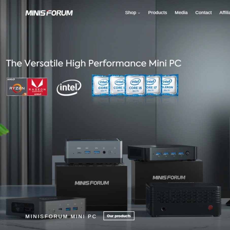MINISFORUM Mini PC, Online Shop | Shopee Philippines
