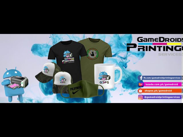 Gamedroid Printing Services, Online Shop | Shopee Philippines