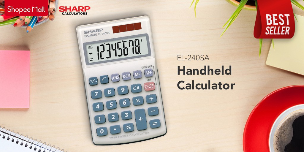 Sharp Calculators Official, Online Shop | Shopee Philippines