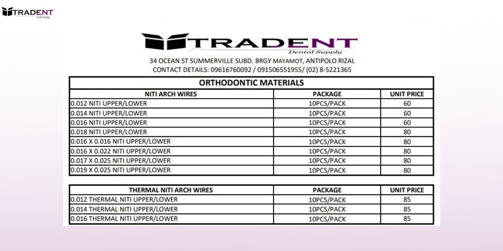 Tradent Dental Supply, Online Shop | Shopee Philippines