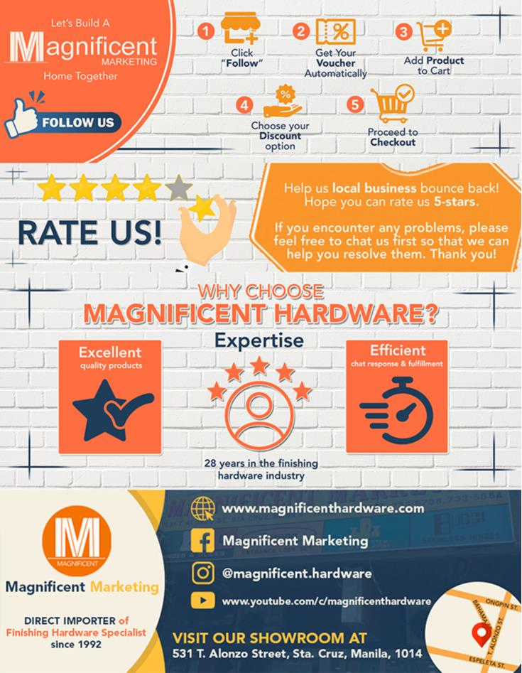 Magnificent Hardware, Online Shop | Shopee Philippines