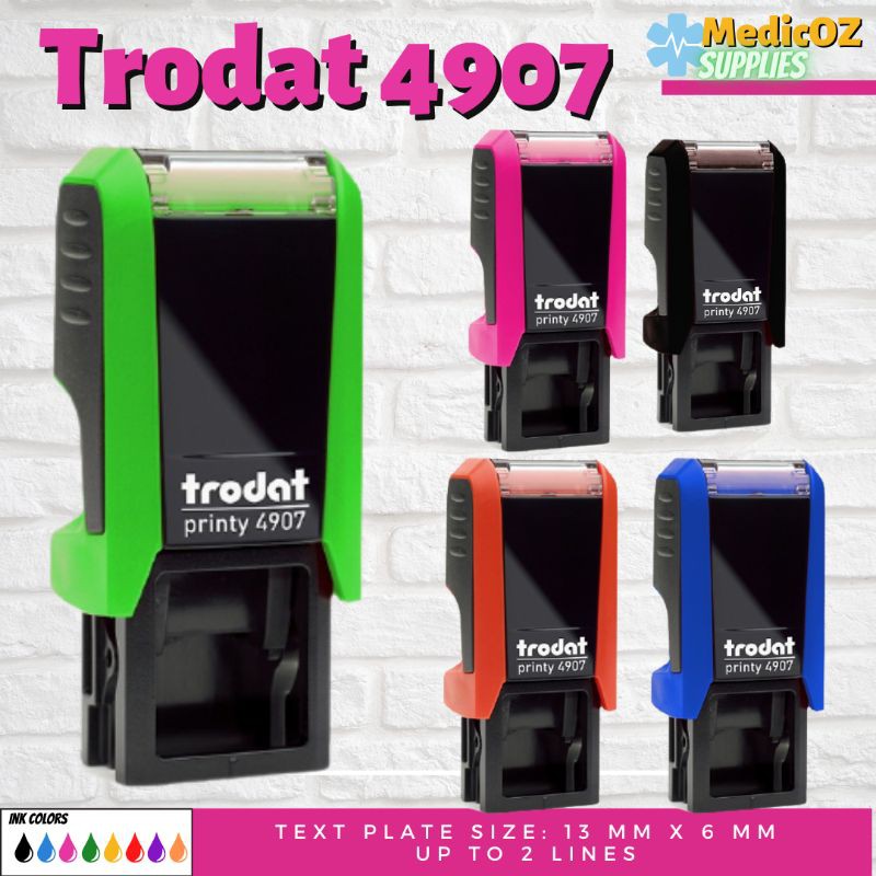 Trodat Original Printy 4907 Custom Self-Inking Stamp (6 X, 44% OFF