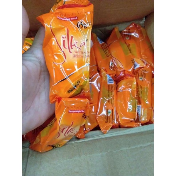 Silka Papaya Soap Sachet