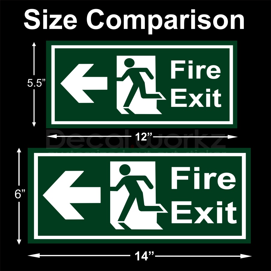 Fire Exit Sign