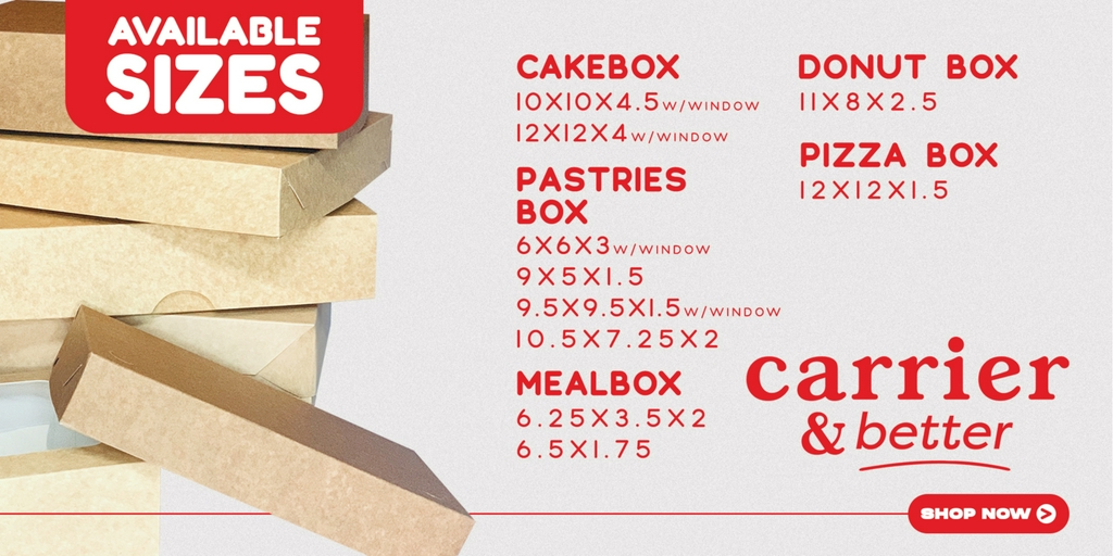 Cakes and Pastries Boxes, Online Shop | Shopee Philippines