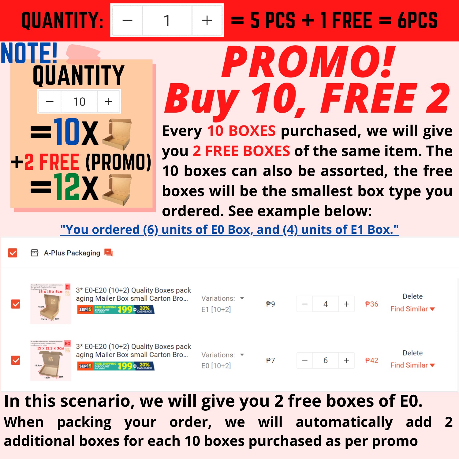A-Plus Packaging, Online Shop | Shopee Philippines