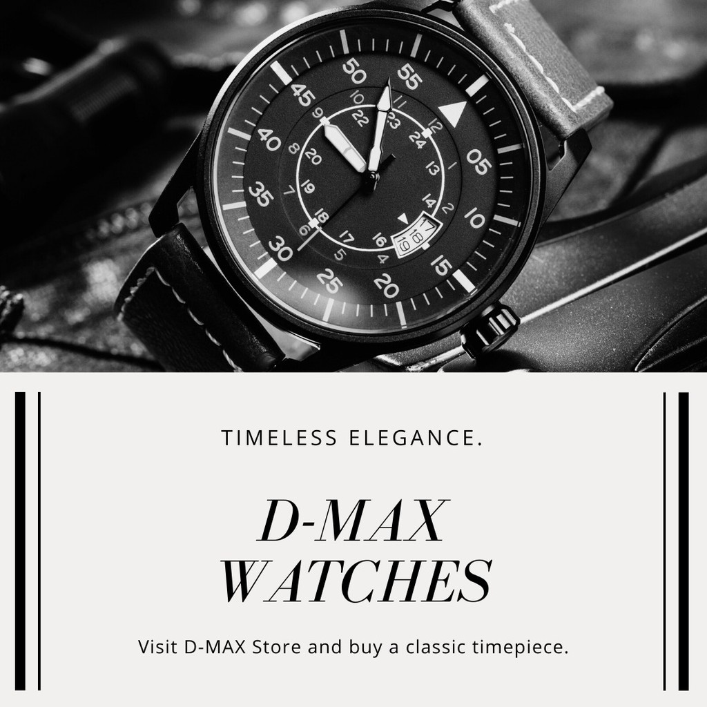 D-MAX WATCHES, Online Shop | Shopee Philippines