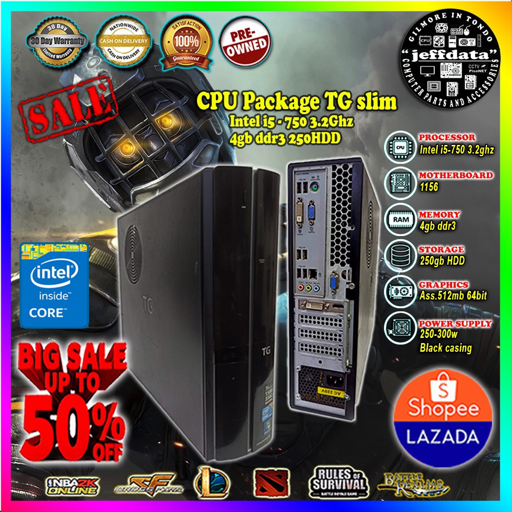 jeffdata PC, Online Shop | Shopee Philippines