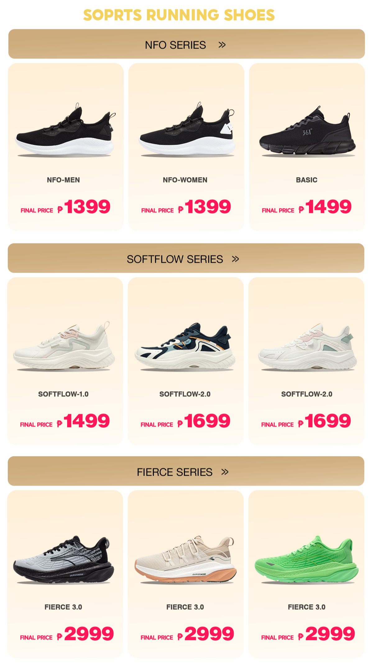 361 Degrees, Online Shop | Shopee Philippines