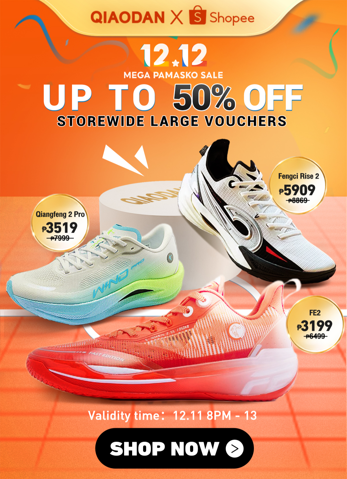 Qiaodan Official Store, Online Shop | Shopee Philippines