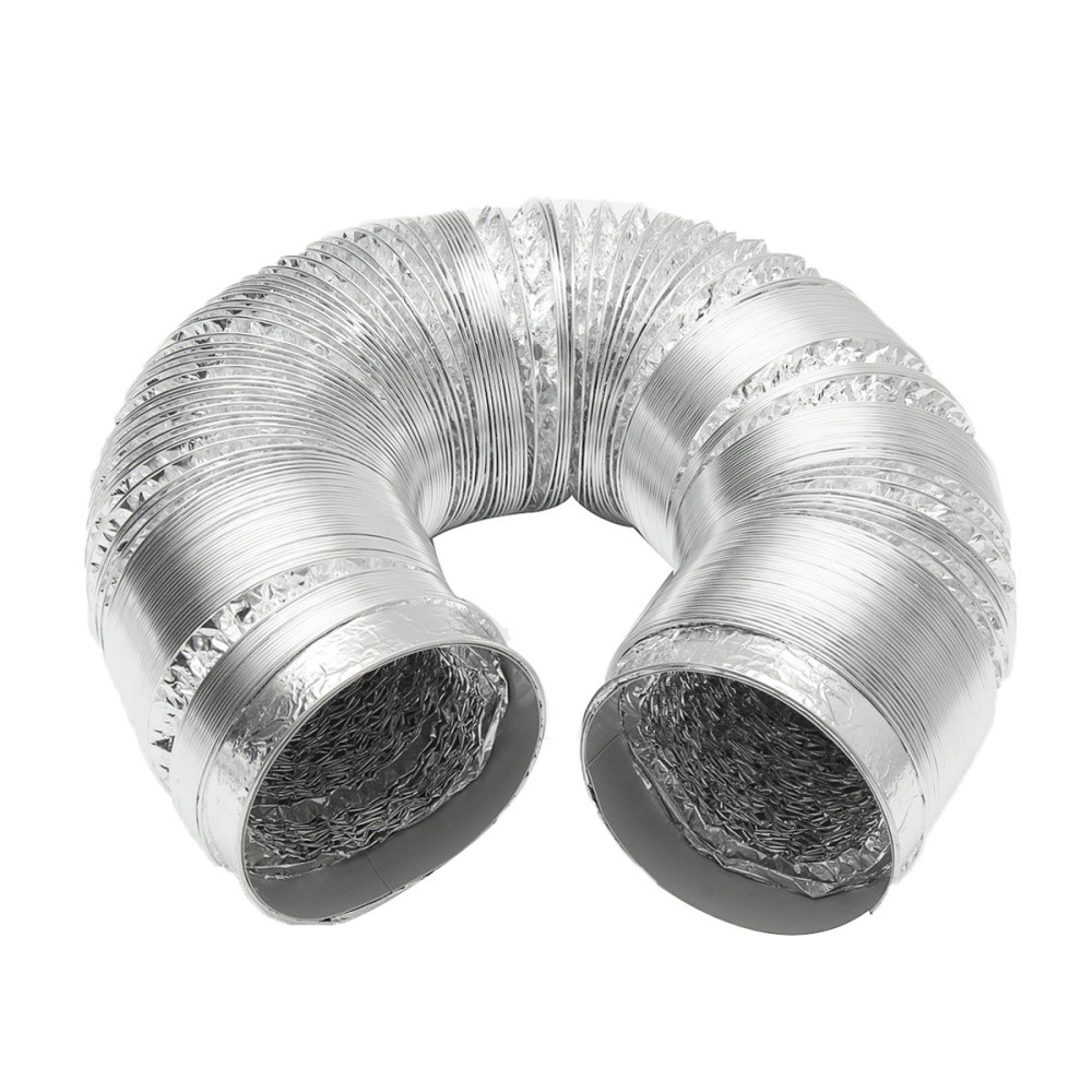 4/6 Inch Aluminum Foil Air Duct Flexible Ducting With, 52% OFF