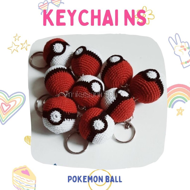 Pokemon Pokeball Keychain