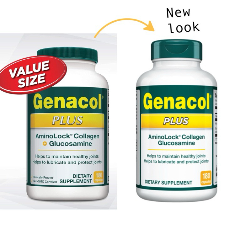 Genacol PLUS, AminoLock® Collagen (400mg), 56% OFF