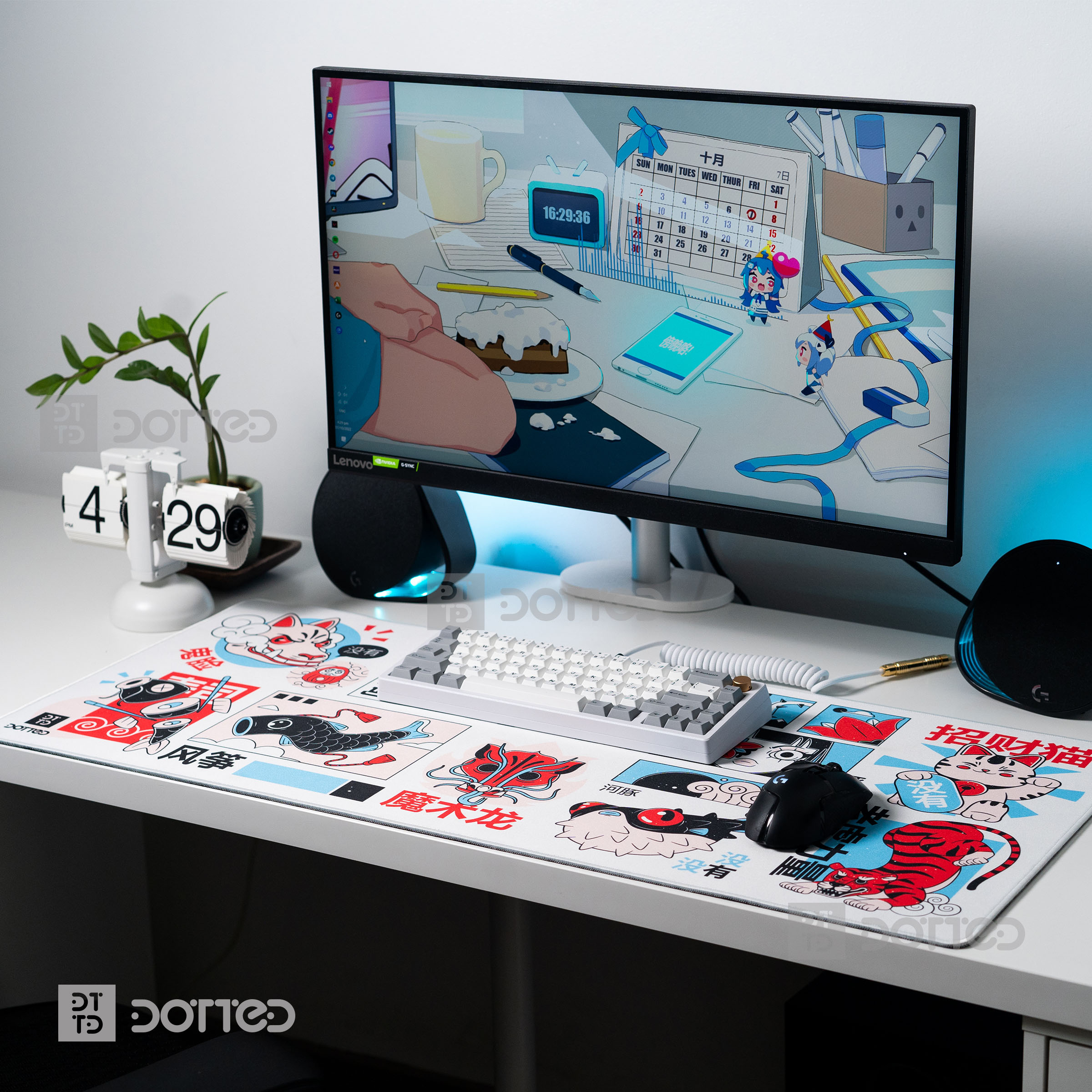 Dotted Desk Mat , Online Shop | Shopee Philippines