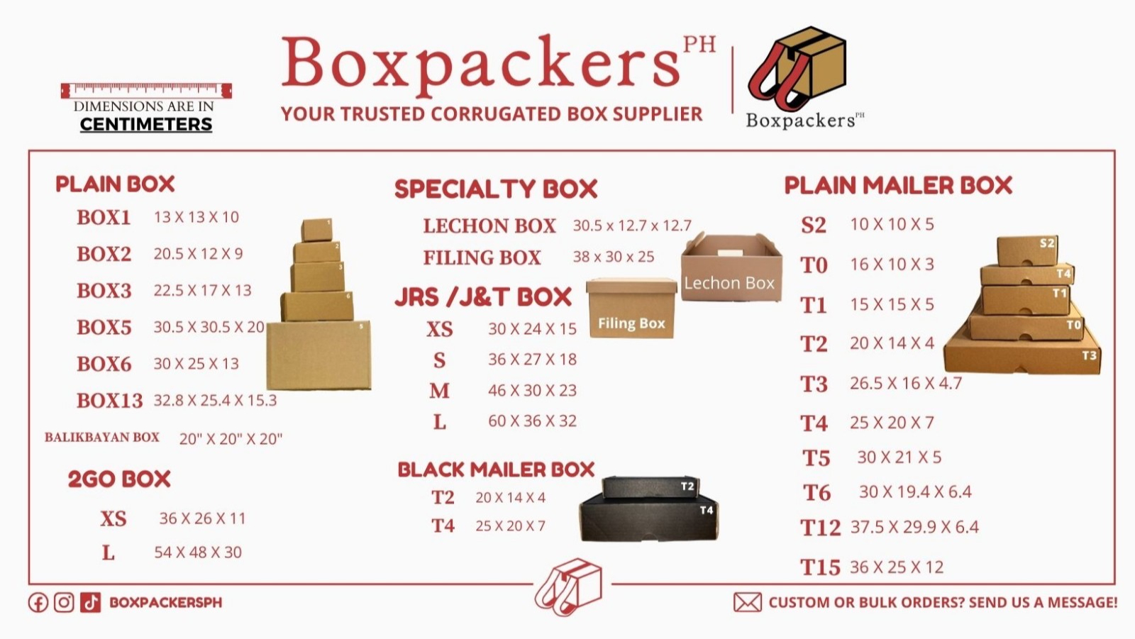 BoxPackers PH, Online Shop | Shopee Philippines