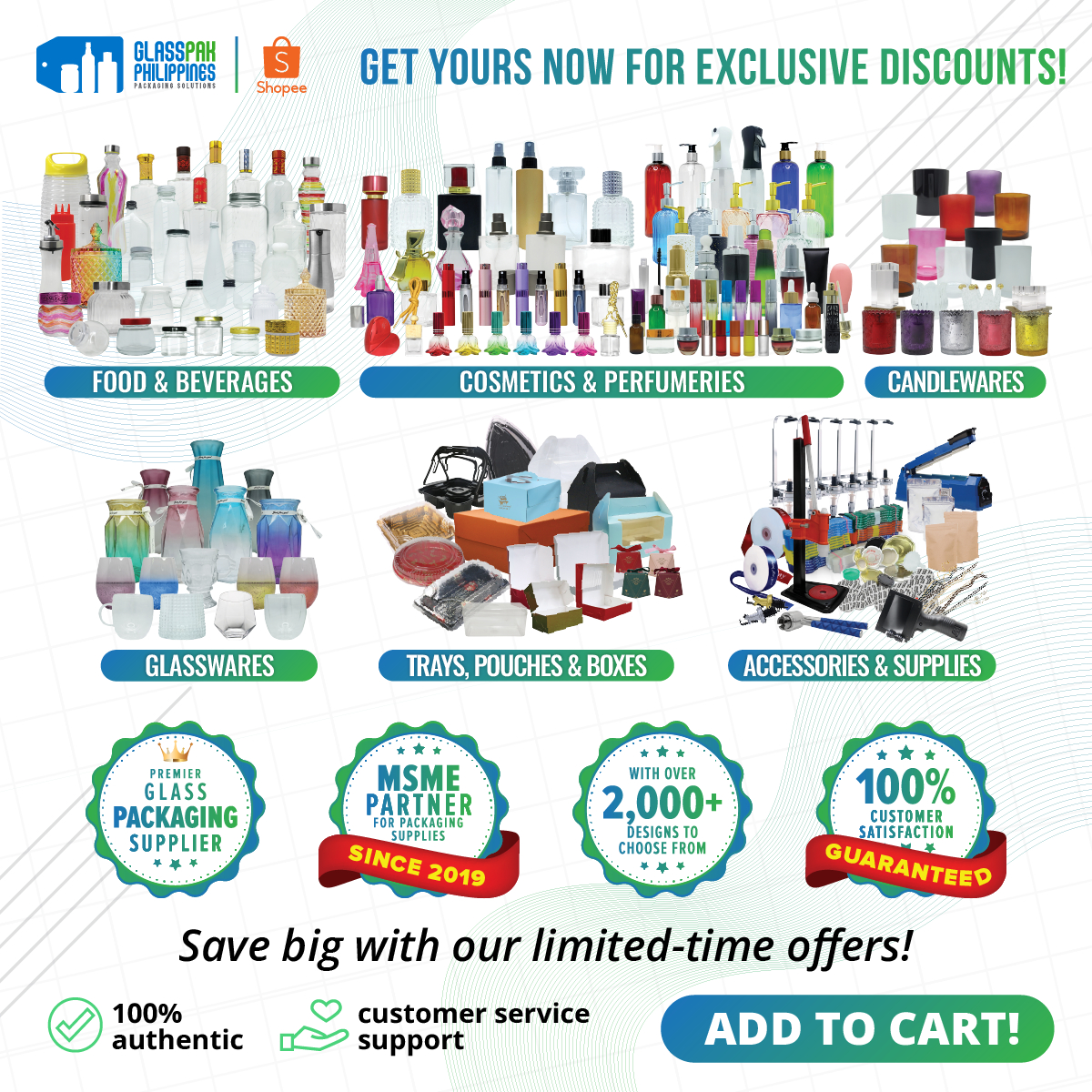 Glasspak PH, Online Shop | Shopee Philippines