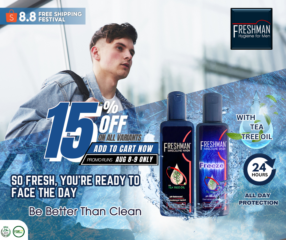 Freshman Hygiene for Men , Online Shop | Shopee Philippines