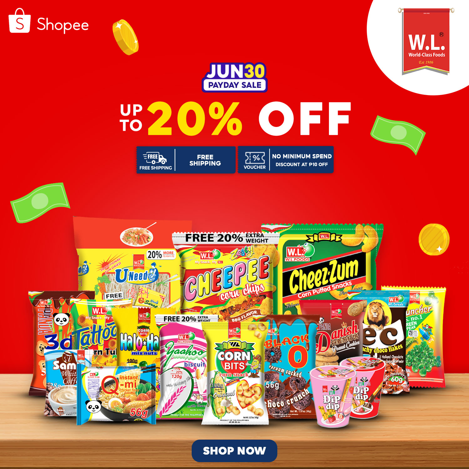 W.L. FOODS, Online Shop | Shopee Philippines