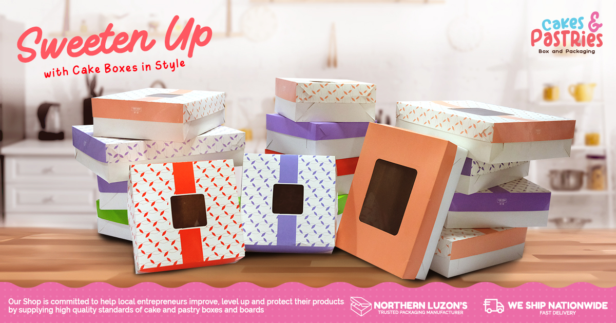 Cakes and Pastries Boxes, Online Shop | Shopee Philippines