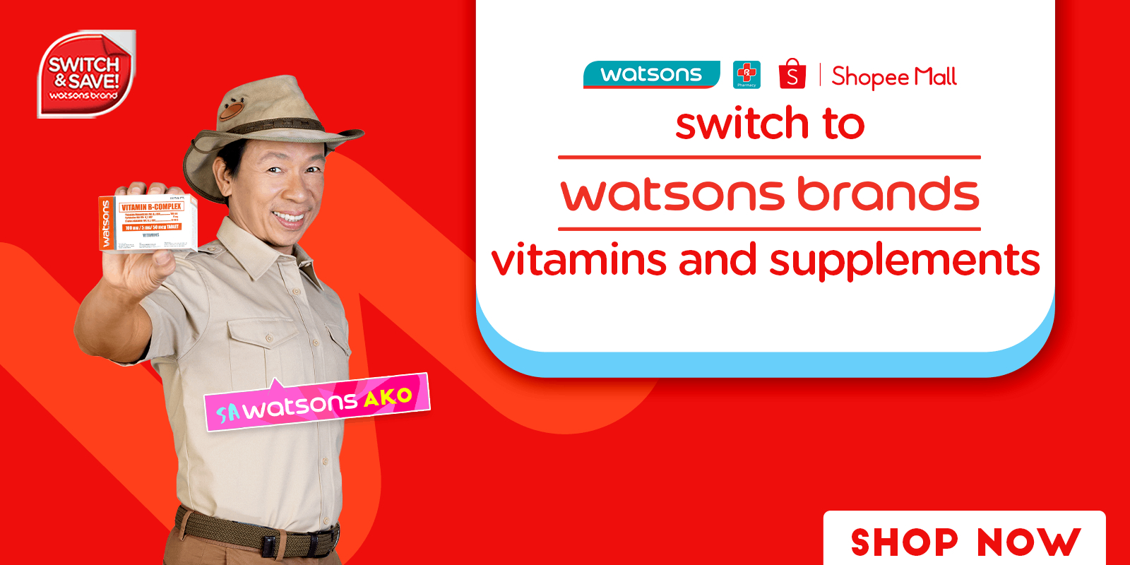Watsons, Online Shop | Shopee Philippines