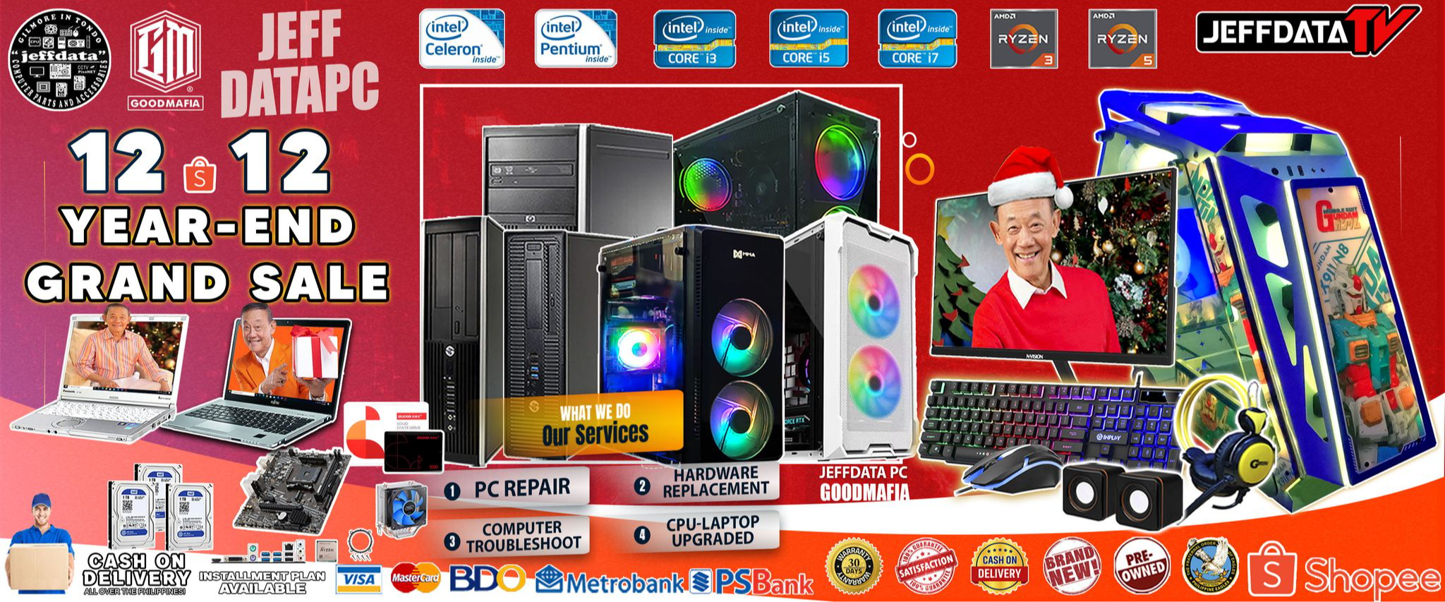 jeffdata PC, Online Shop | Shopee Philippines