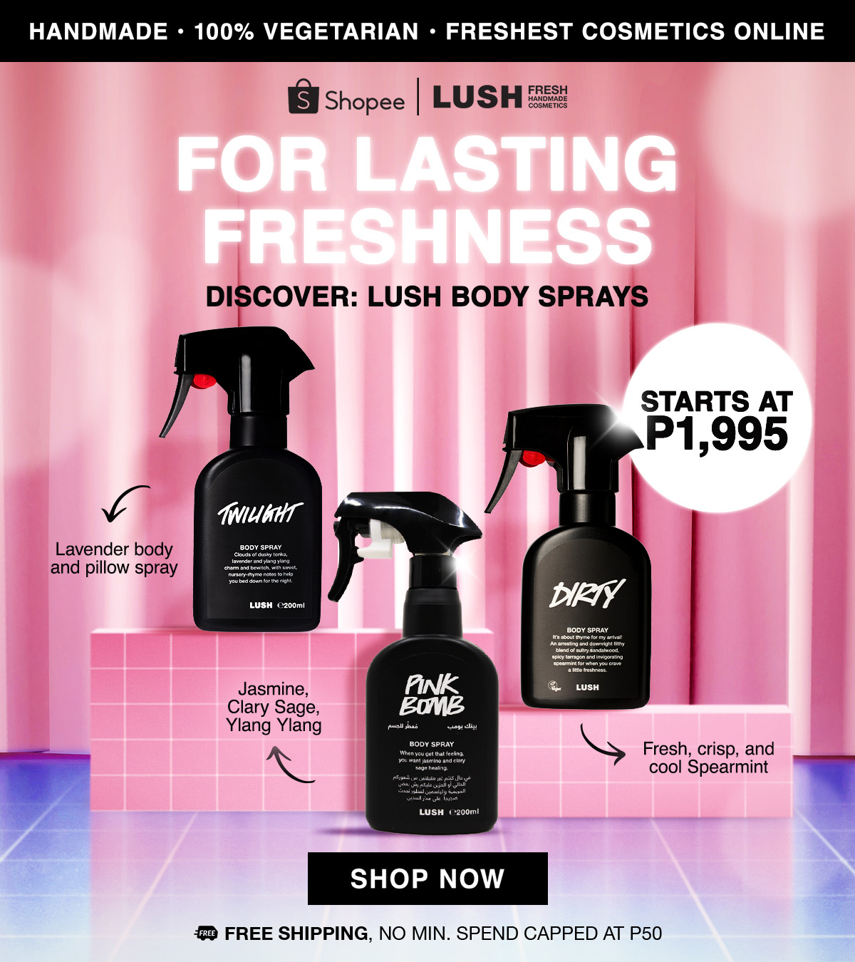 Lush Philippines, Online Shop | Shopee Philippines