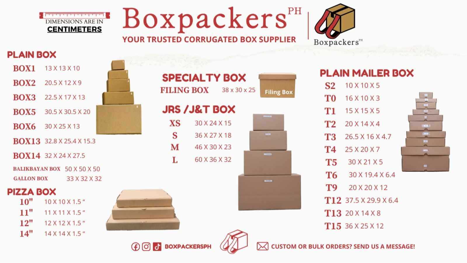 BoxPackers PH, Online Shop | Shopee Philippines