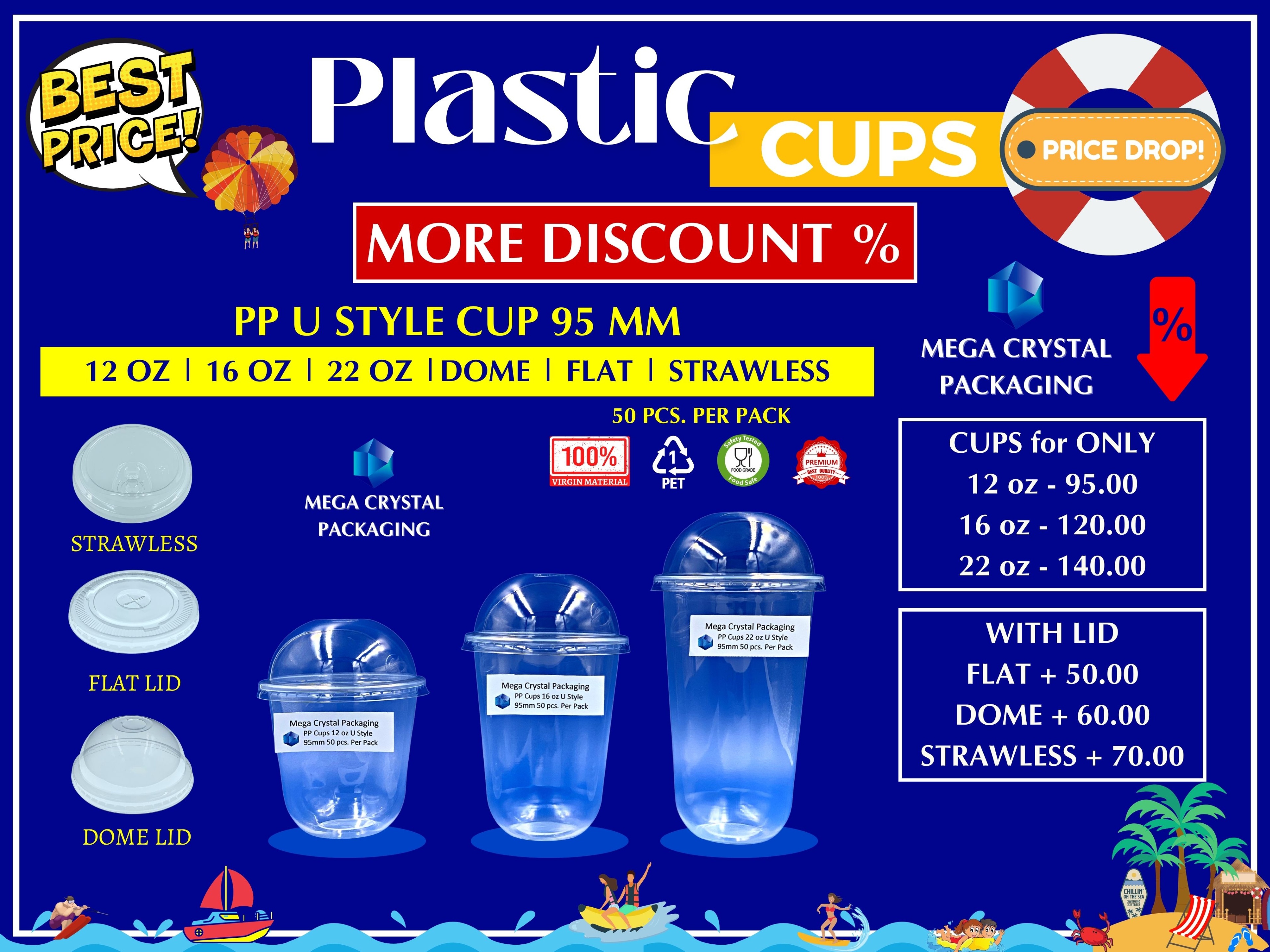 Mega Crystal Packaging, Online Shop | Shopee Philippines