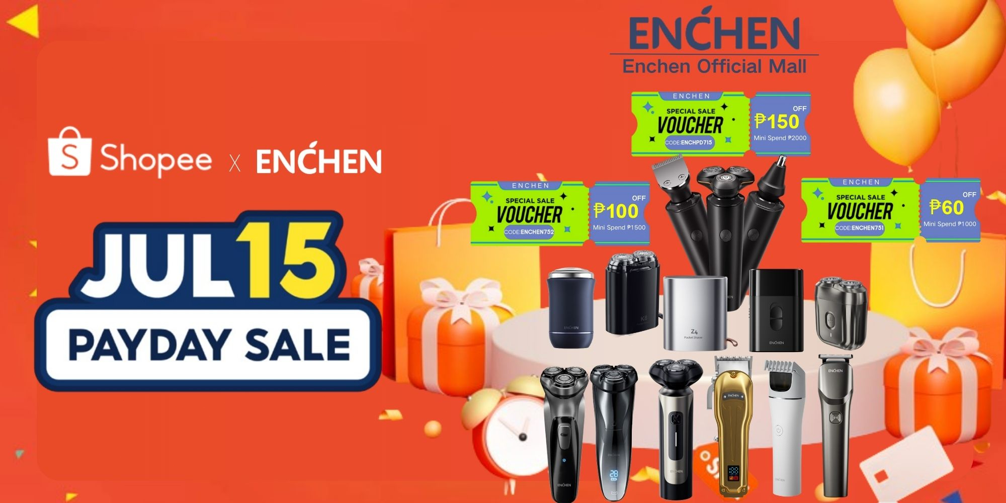Enchen Official Mall, Online Shop | Shopee Philippines