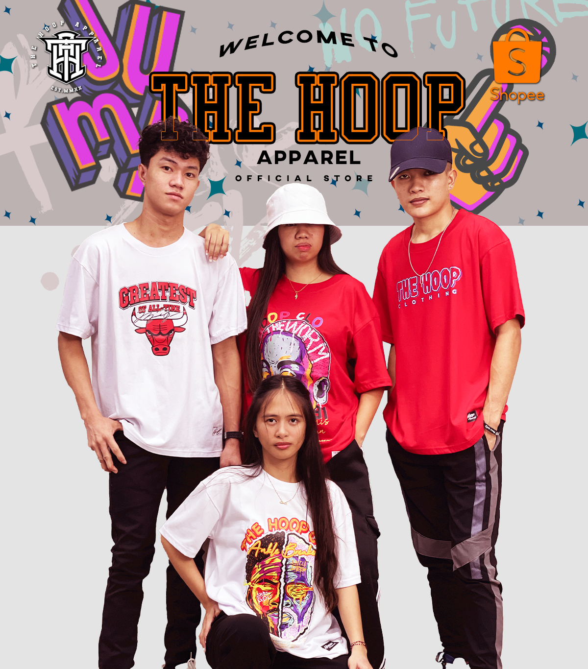 THE HOOP APPAREL, Online Shop | Shopee Philippines