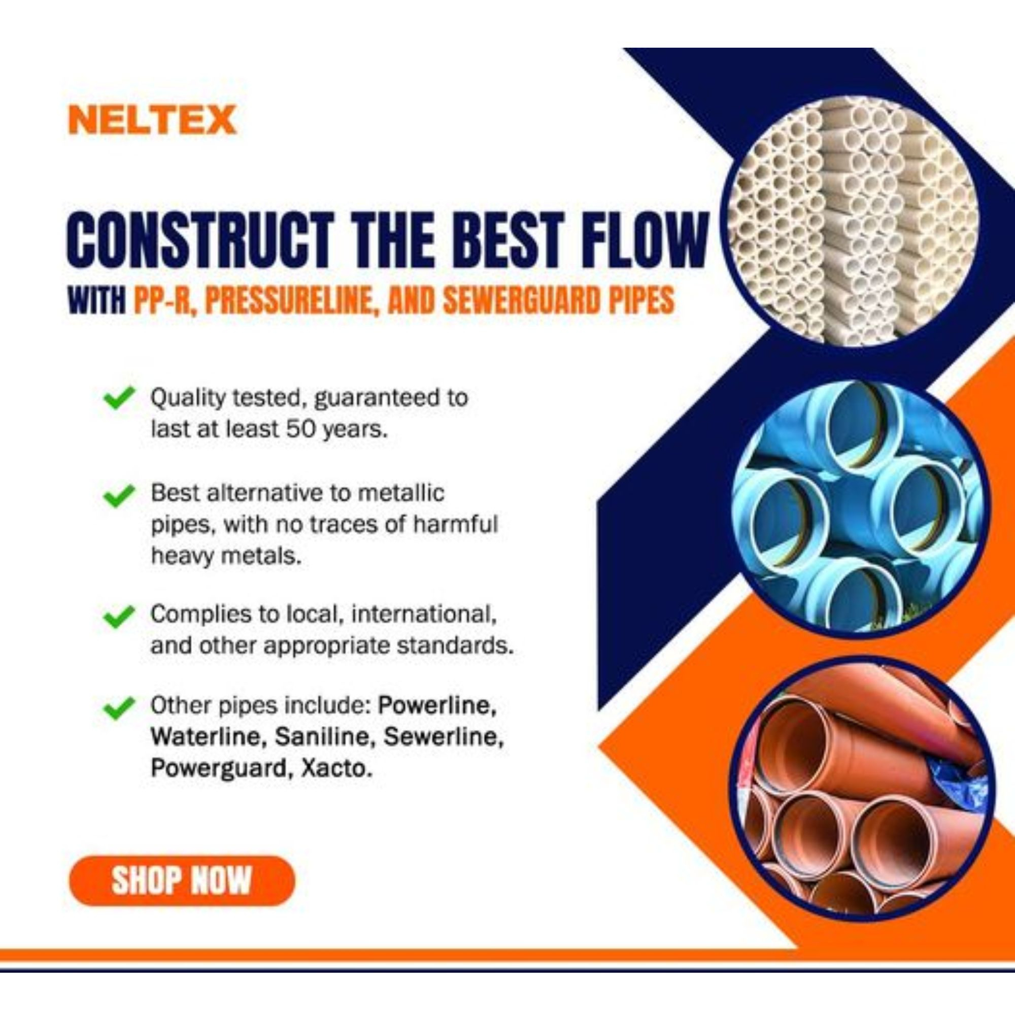 Neltex Pipes & Fittings, Online Shop | Shopee Philippines