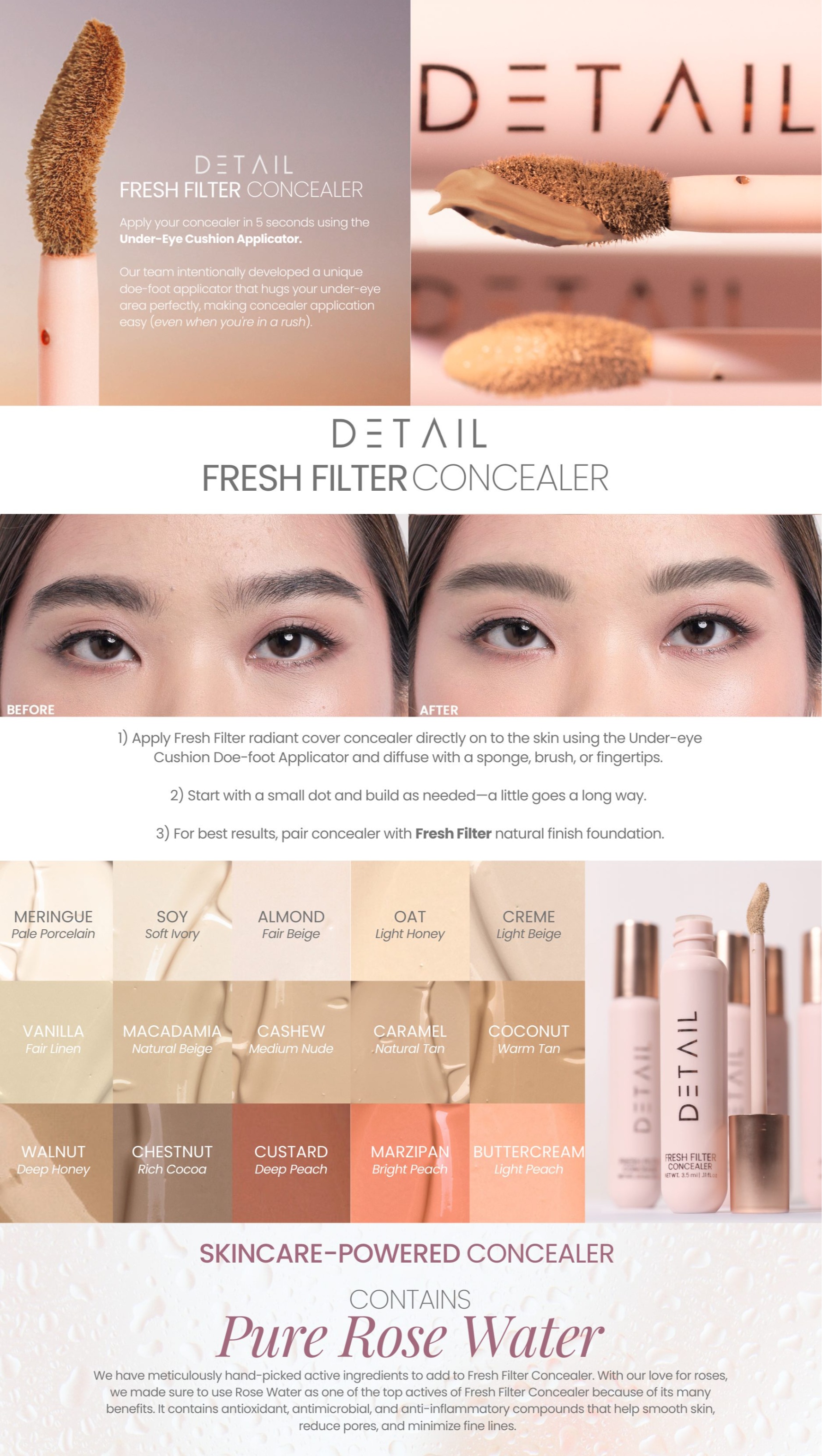 Detail Cosmetics, Online Shop | Shopee Philippines
