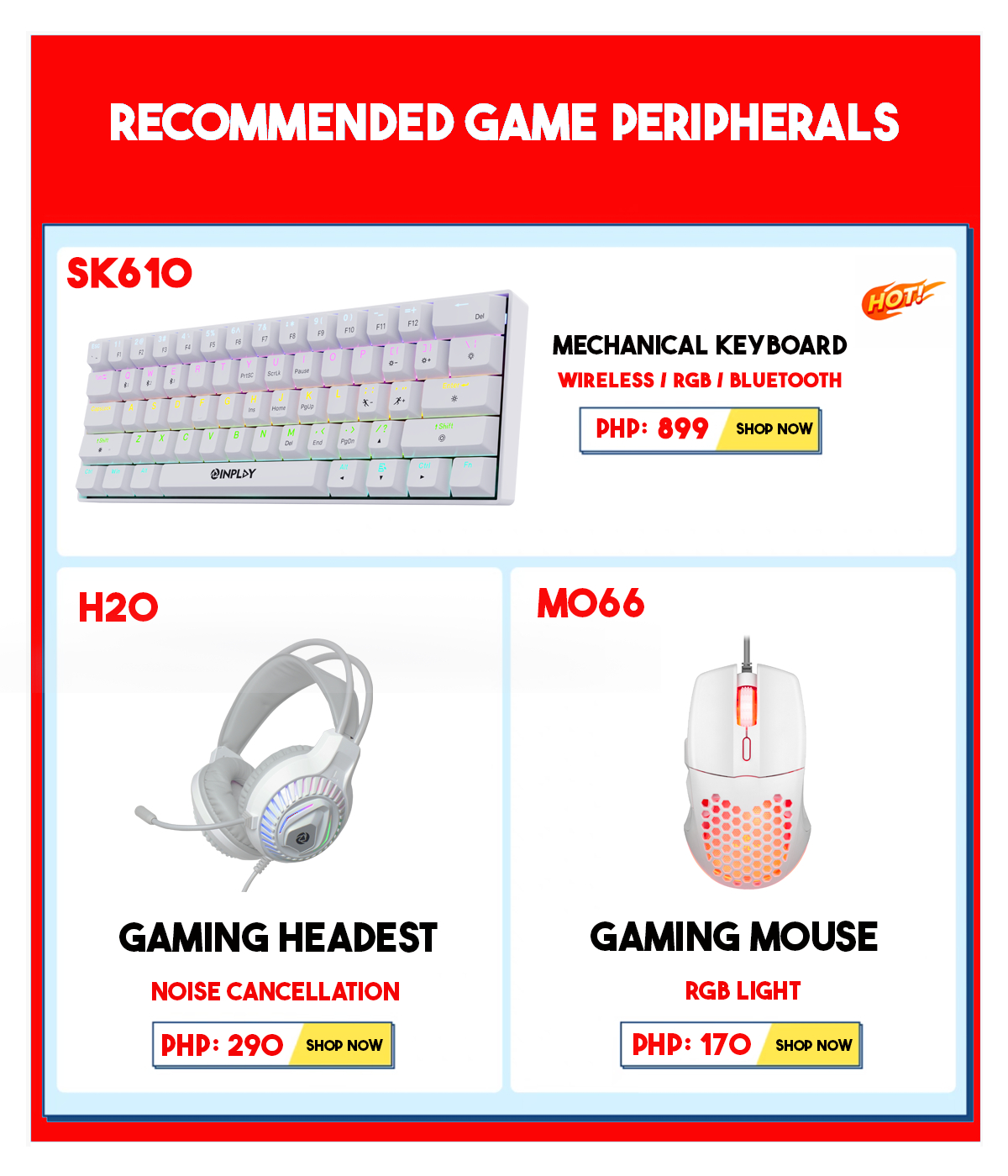Inplay Gears, Online Shop | Shopee Philippines
