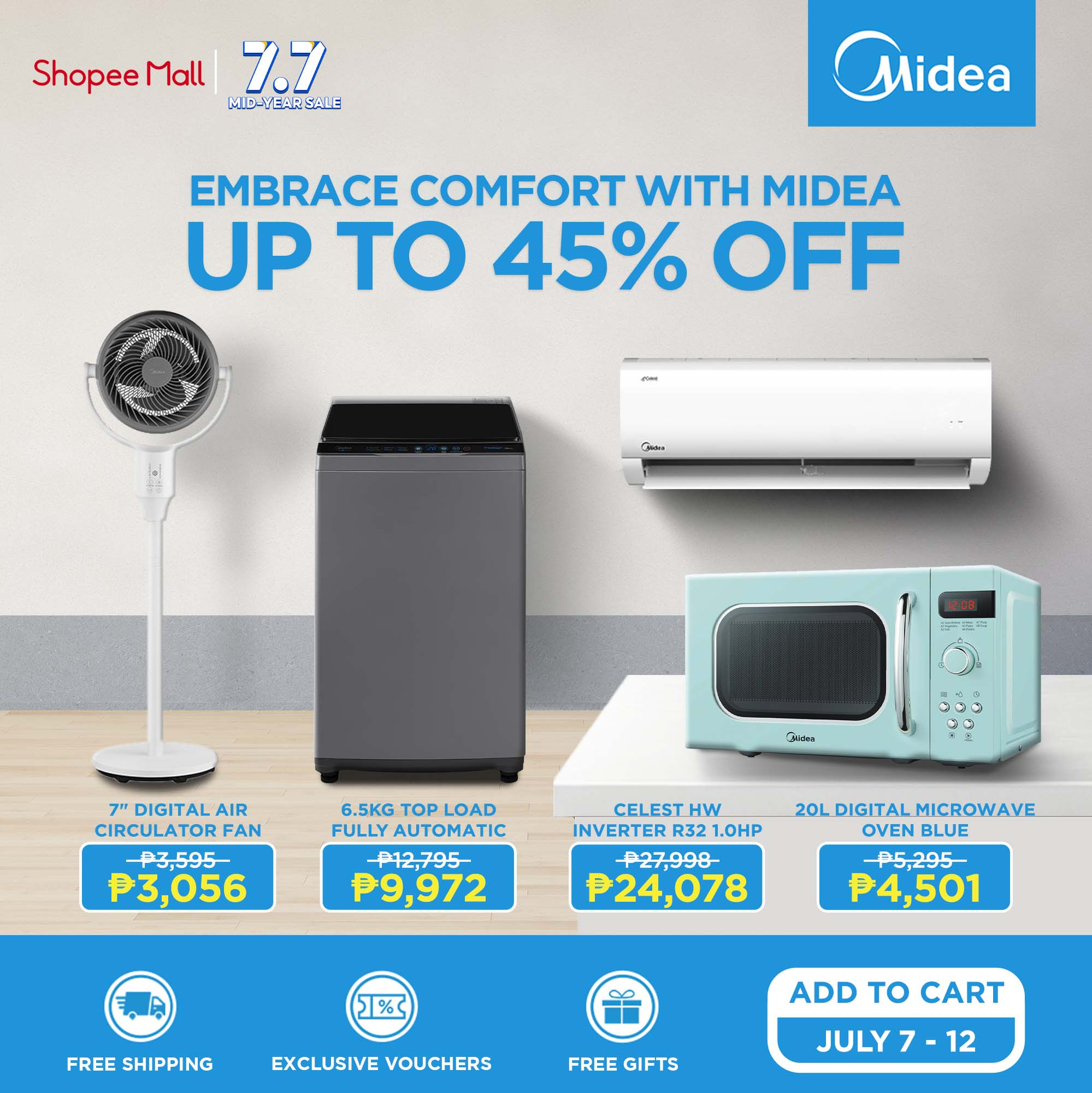 Midea Official Store, Online Shop | Shopee Philippines