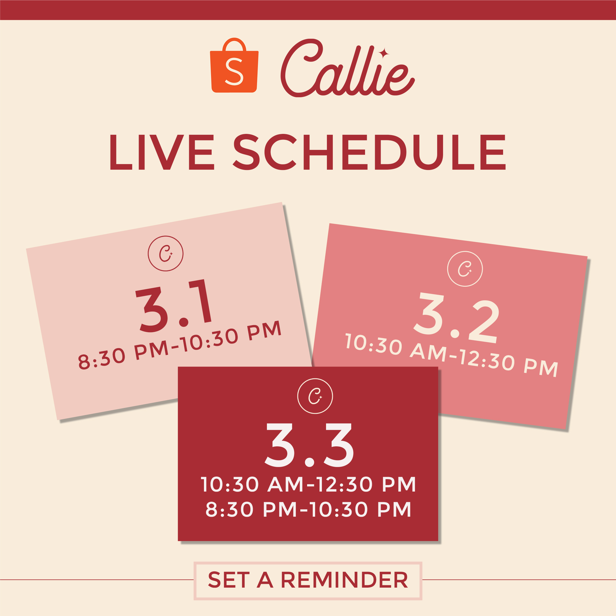 shop.callie, Online Shop | Shopee Philippines