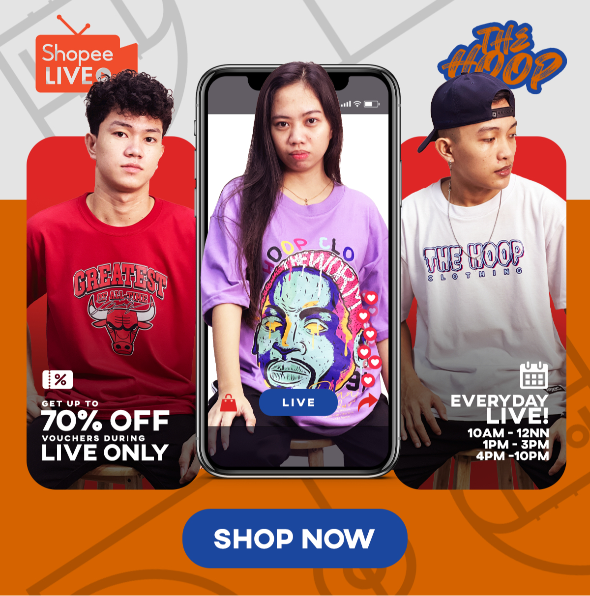 THE HOOP APPAREL, Online Shop | Shopee Philippines