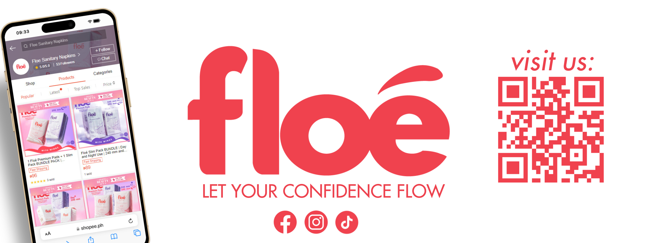 Floe Sanitary Napkins, Online Shop | Shopee Philippines