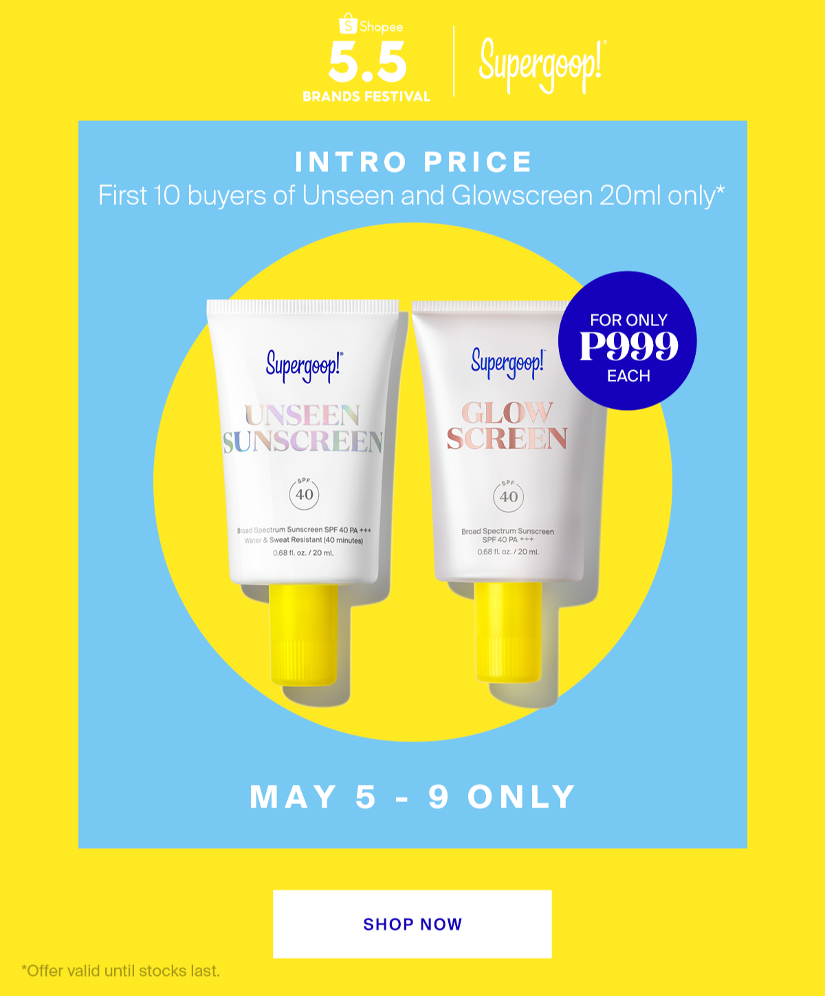 Supergoop! Official Store, Online Shop | Shopee Philippines